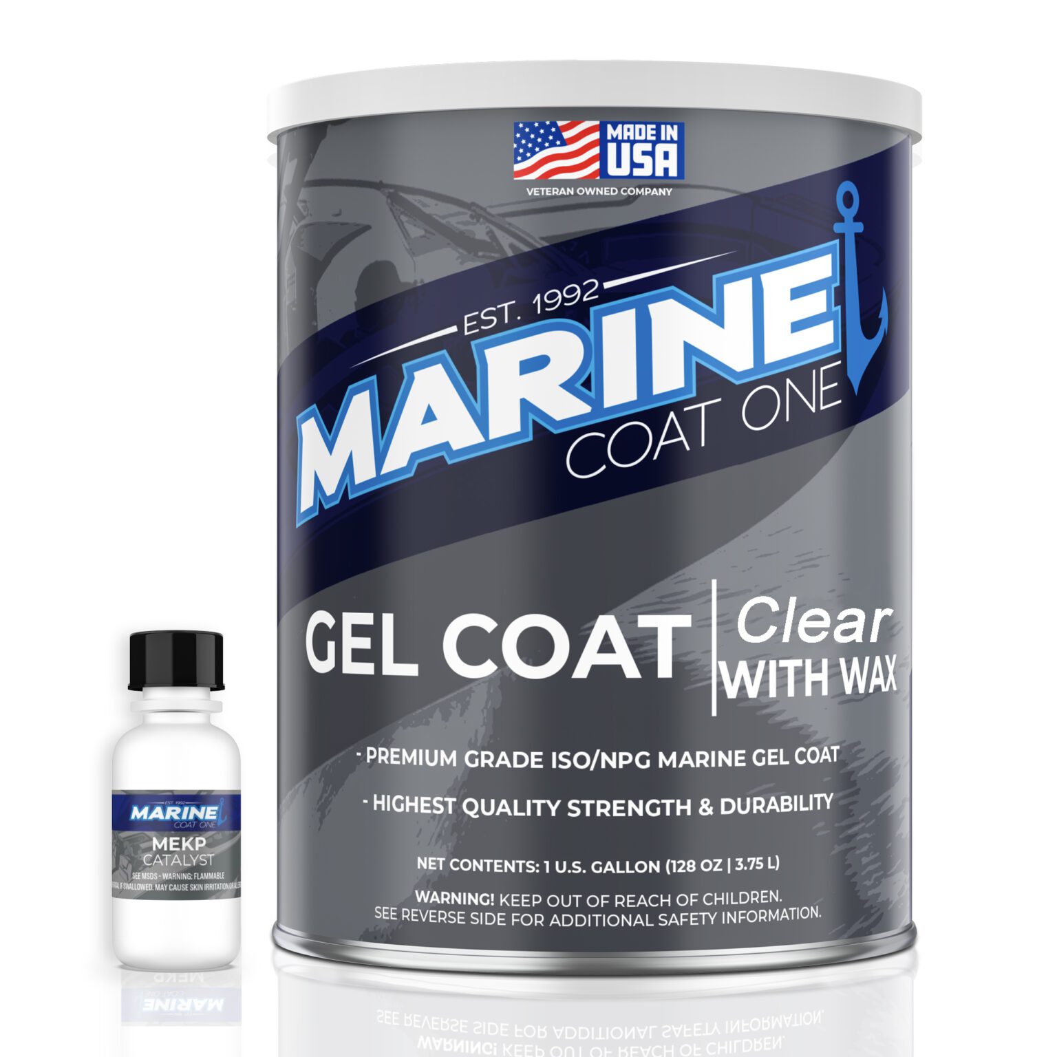Clear Hi UV Gel Coat | Marine Coat One
